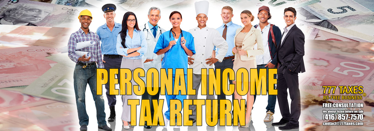 Personal Income Tax Return - Tax Preparation Services in Toronto and ...